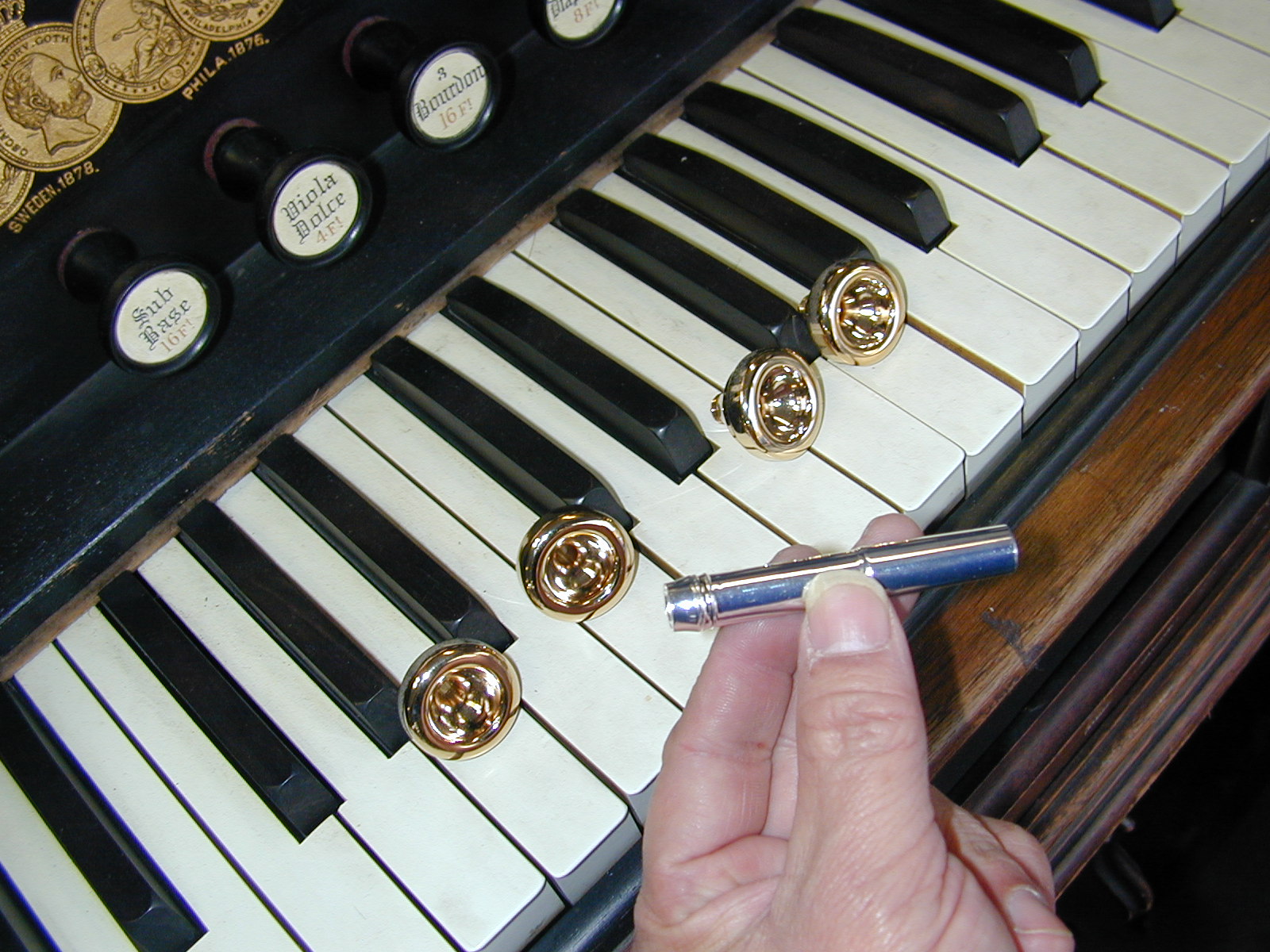 Berkeley 2C 3C 5C 7C Trumpet Mouthpiece Set Silver&Gold