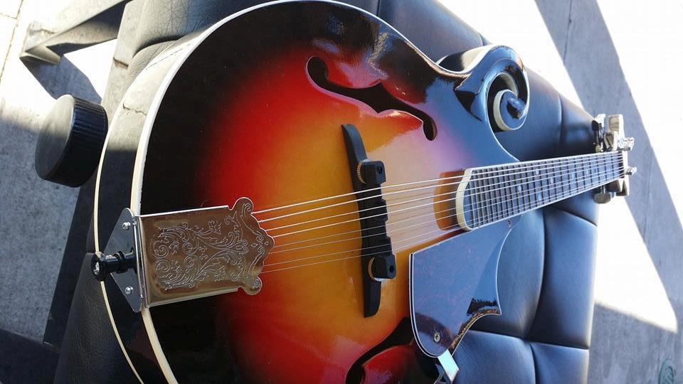 Berkeley Sunburst F-Style Mandolin Maple Back/Side