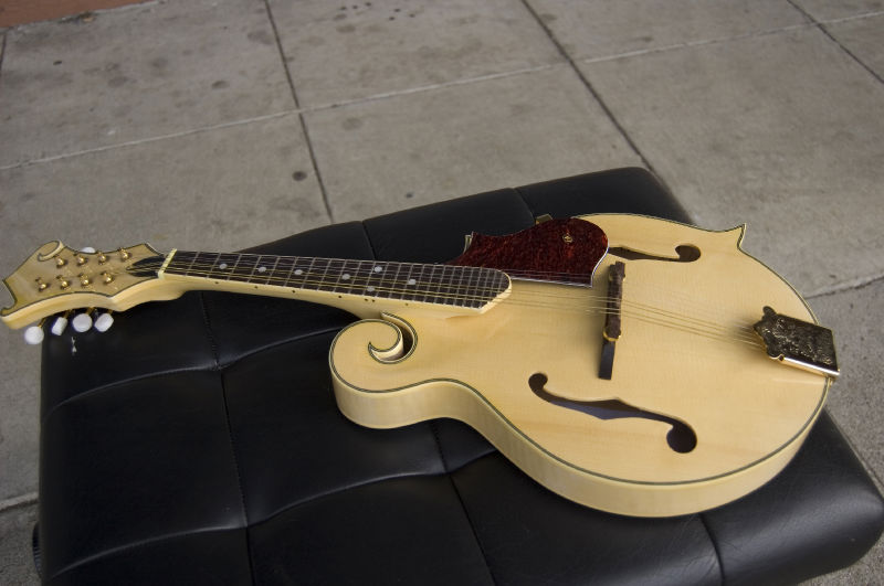 Solid Spruce Top F-Style Mandolin Maple Back/Side