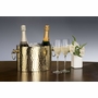 Deux-Brass 2-Bottle Wine Chiller | Brass Wine Bucket | Chic Chill