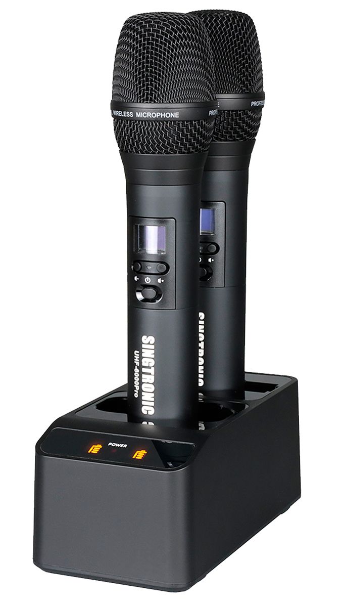 Singtronic UHF-6000Pro Professional Rechargeable Digital True Diversity ...