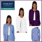 ww310- Ladies Cherokee Revolution Snap Front Jacket