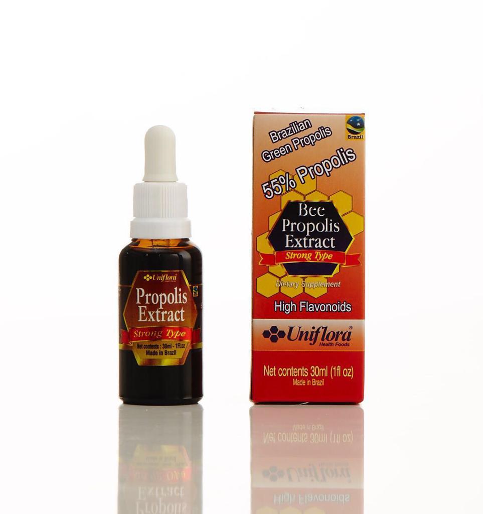 BRAZILIAN GREEN BEE PROPOLIS LIQUID EXTRACT STRONG TYPE 55% - 30 ml ...