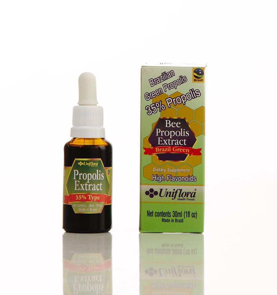 BRAZILIAN GREEN BEE PROPOLIS LIQUID EXTRACT 35% - 30 ml - PROPOLIS EXTRACTS