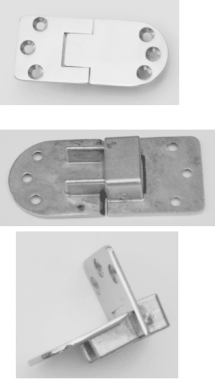 out-of-stock Folding Flush-mount Hinge for Classic Boston Whaler