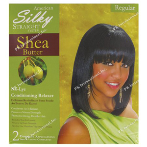 American Silky Straight Shea Butter No Lye Conditioning Relaxer