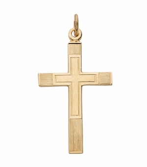 14K Gold Crosses, 14K Gold Cross Necklaces - TrueFaithJewelry.com