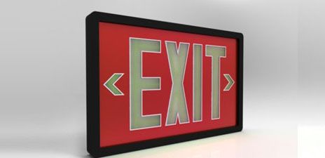 BETALUX 171 Self-Luminous Exit Signs