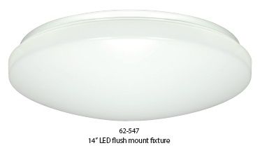 Satco 62-547 14" Flush Mounted LED Light Fixture