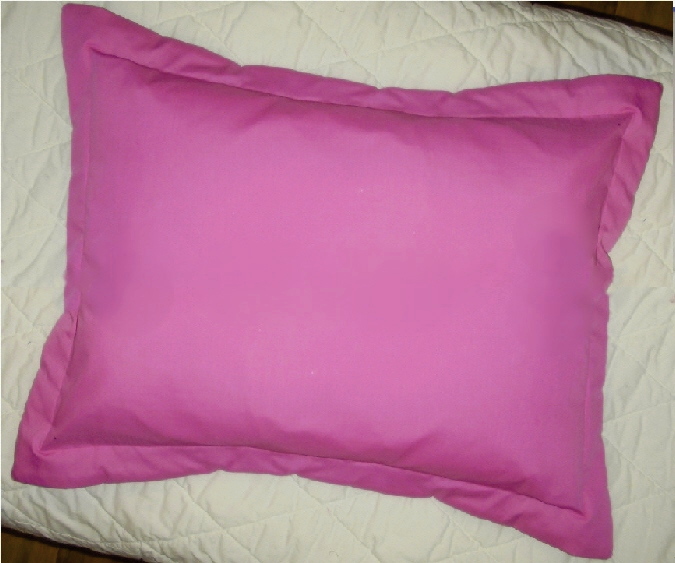 Solic Colored Tailored or Ruffled Shams with Available Matching ...