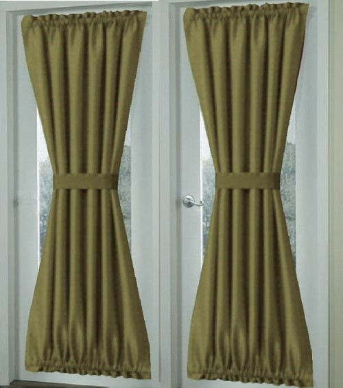 Dark Olive Green Curtains
