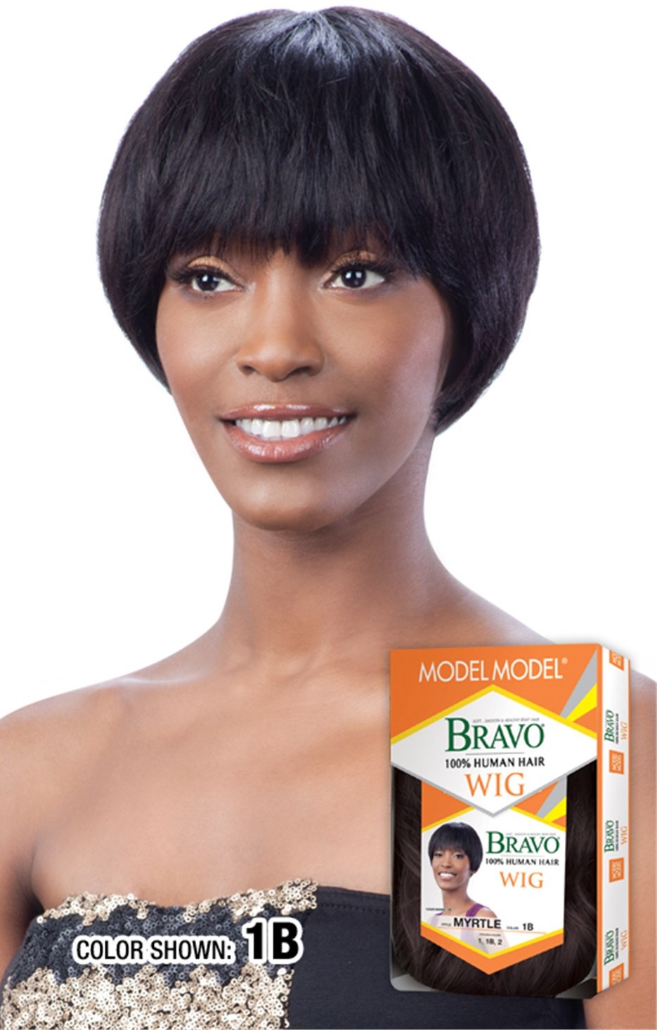 Model Model Bravo Human Hair Wig MAPLE