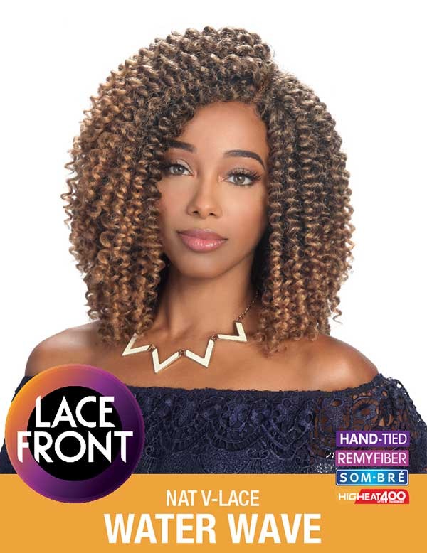ZURY NAT V-LACE WATER WAVE WIG