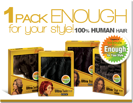 ZURY ULTRA SWIRL QUATTRO CURLY HAIR EXTENSIONS