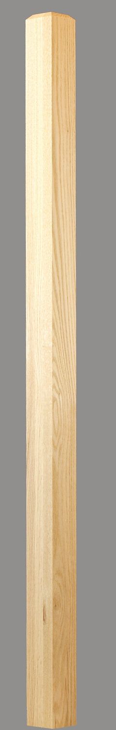 C-4076 Craftsman 3 1/2" x 48" Newel (Plain)