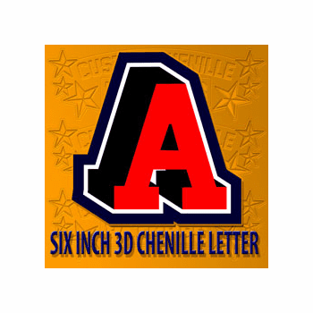 Six to Eight Inch Large Letters for Letterman jackets and Award Letters