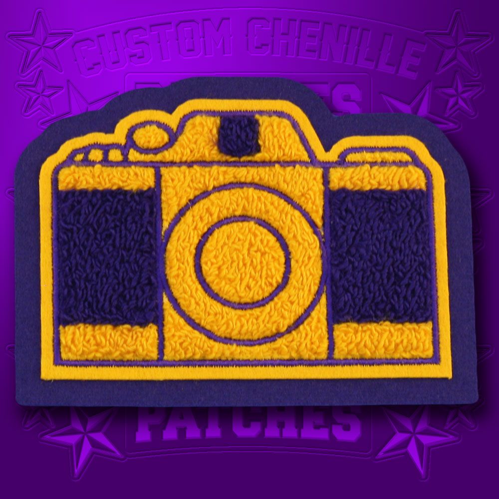Artistry Unveiled: Chenille and Embroidery Camera Patches for Photographers