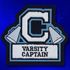 Cheerleading Chenille Captain Patch with Embroidered Megaphones for a ...