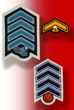 Chenille Cheerleading Patches from CustomChenillePatches.com