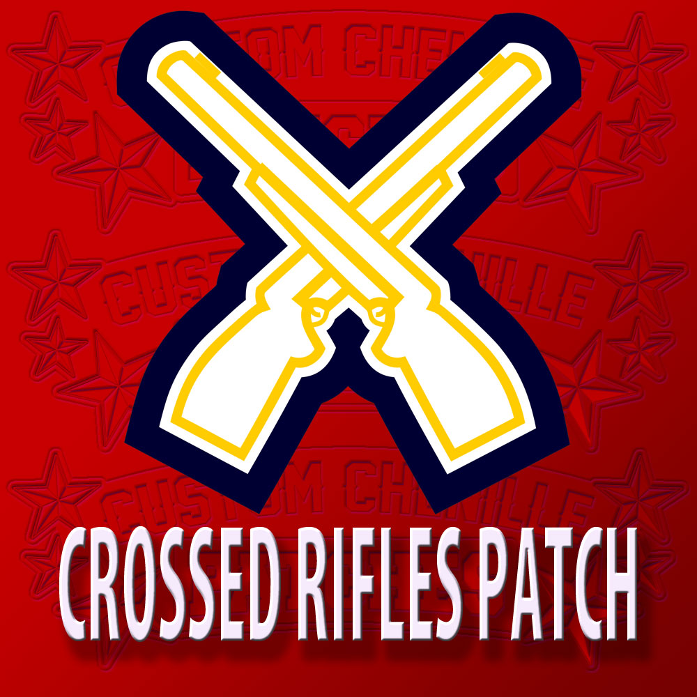 Crossed Rifles Patch