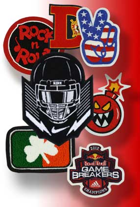 Track and Field Patches