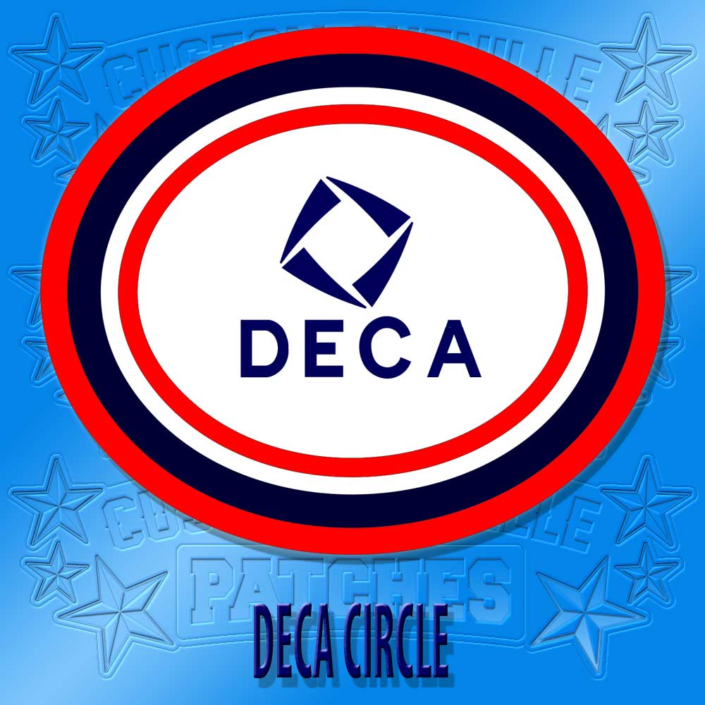 Deca Circle Chenille Patch