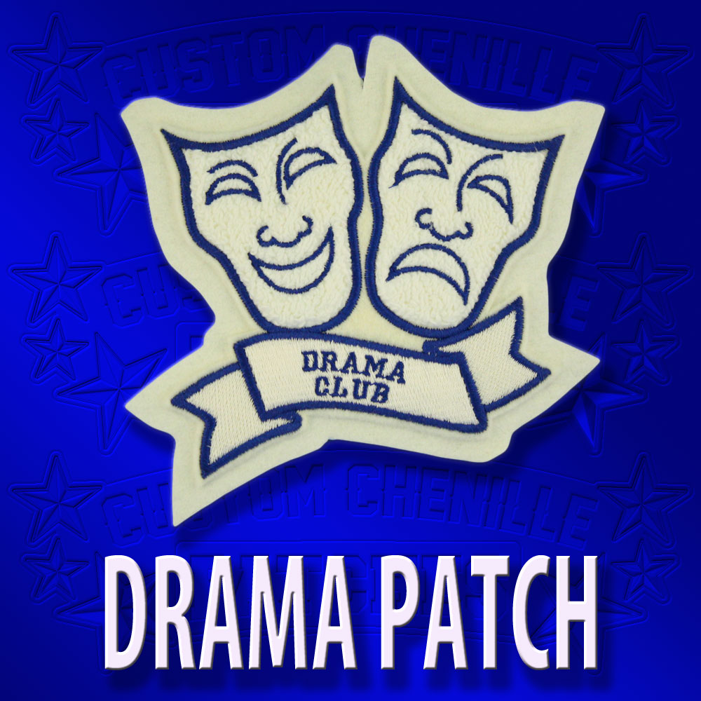 Drama Masks with Banner