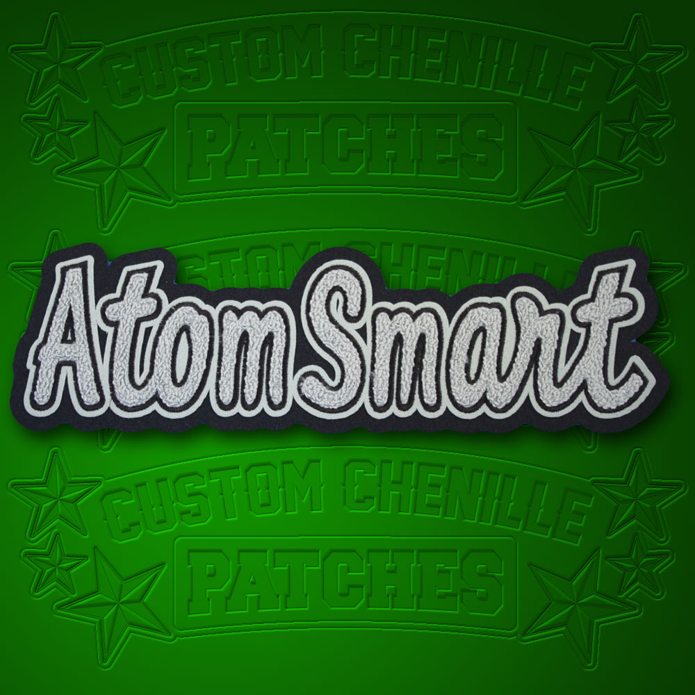 Easy Script Name Patch from Custom Chenille Patches