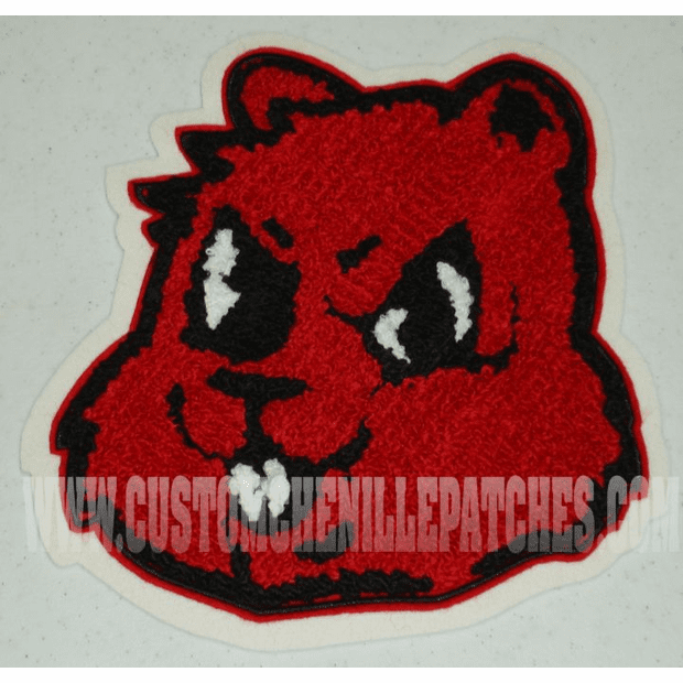 Gopher Back Mascot Patch
