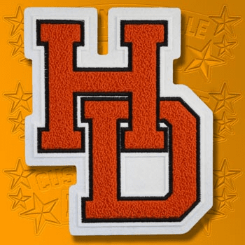 Six to Eight Inch Large Letters for Letterman jackets and Award Letters