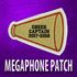 Cheerleading Megaphone Patch