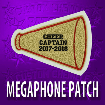 Chenille Cheerleading Patches from CustomChenillePatches.com