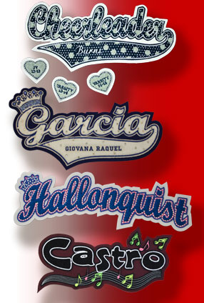 Track and Field Patches