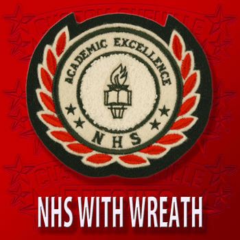 Chenille Academic Patches for Varsity Letterman Jackets: Celebrate ...