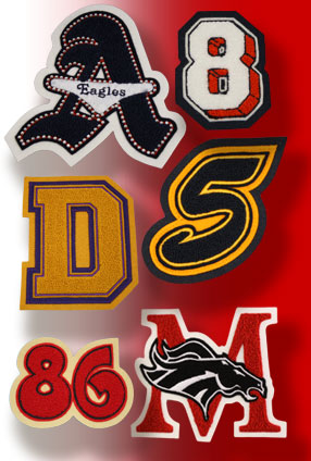 Track and Field Patches