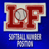 Softball Number or Position Patch
