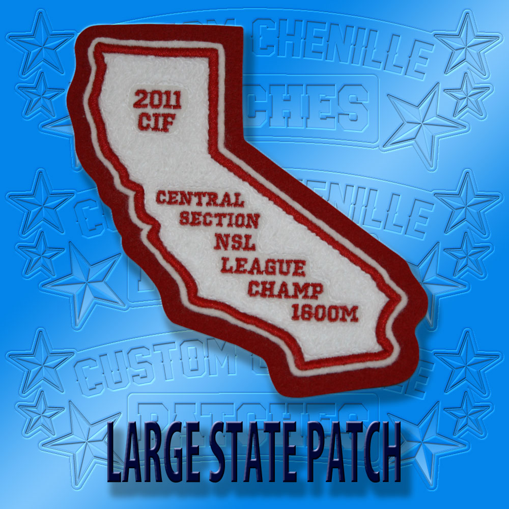 State Patch Large Size