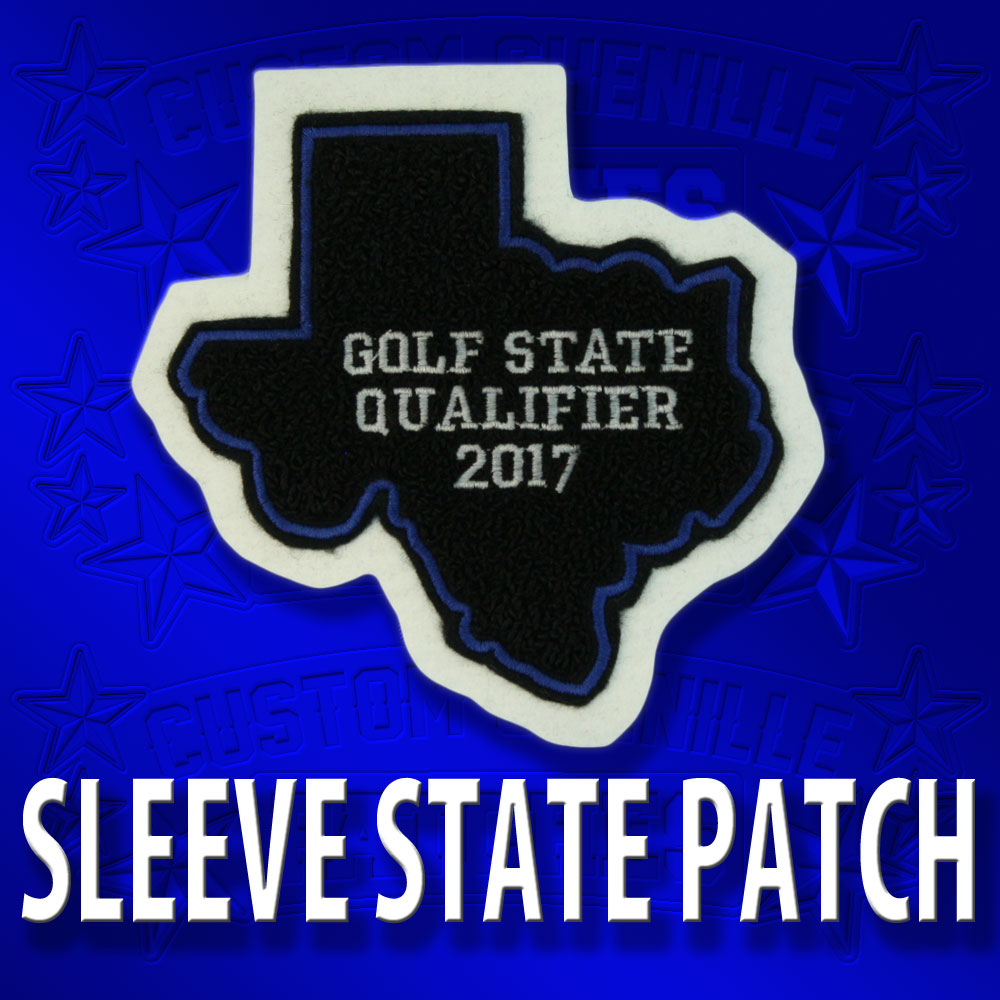 State Patch Sleeve Size