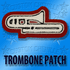 Trombone Patch from CustomChenillePatches.com