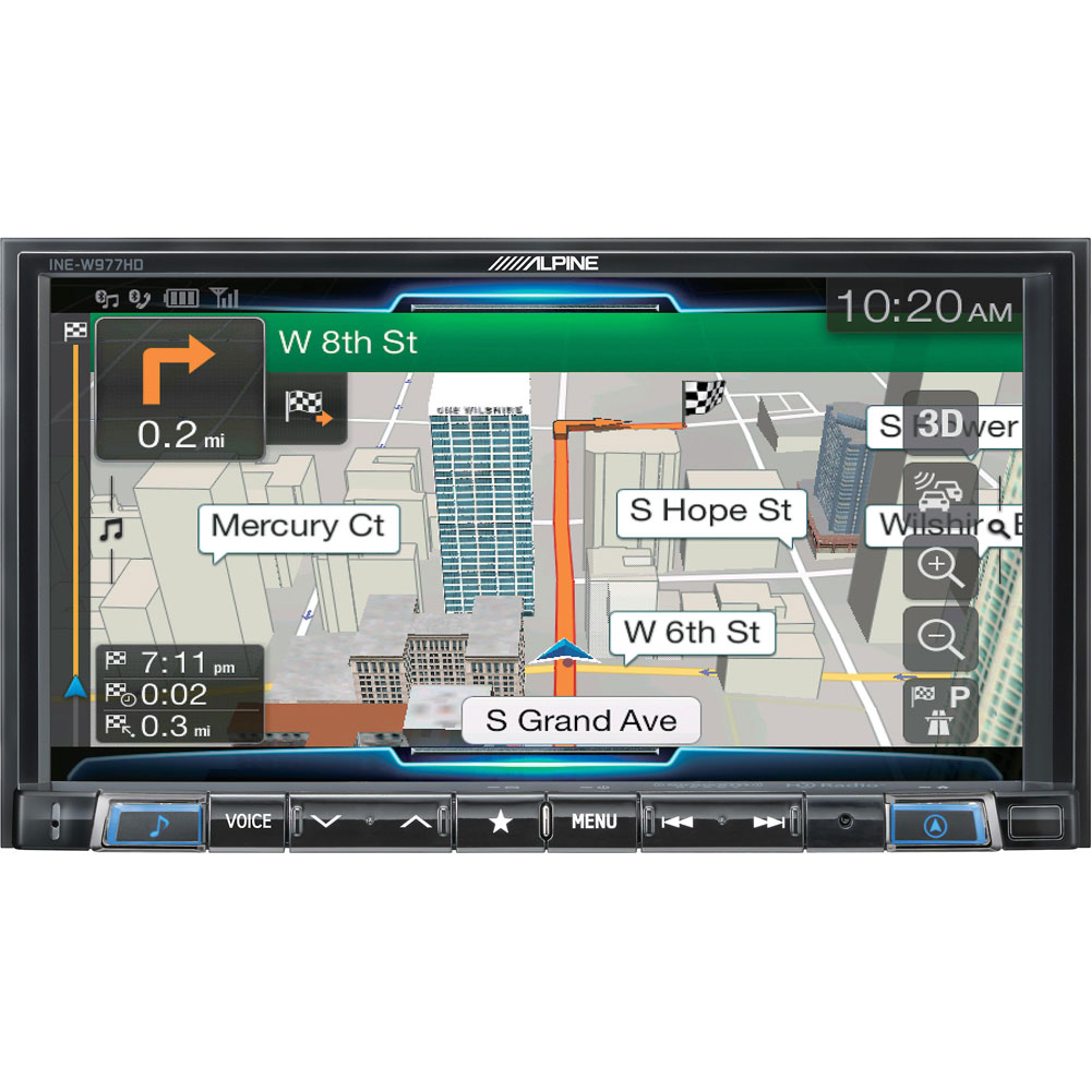 Alpine INE-W977HD 7-Inch Mechless Navigation Receiver