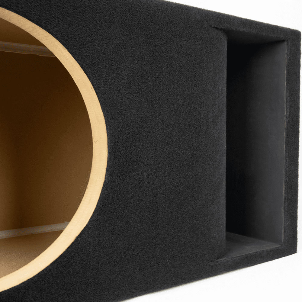 LAB PreFab™ 2.60 ft^3 Kerf-Ported MDF Enclosure Box for Single 15" Car ...