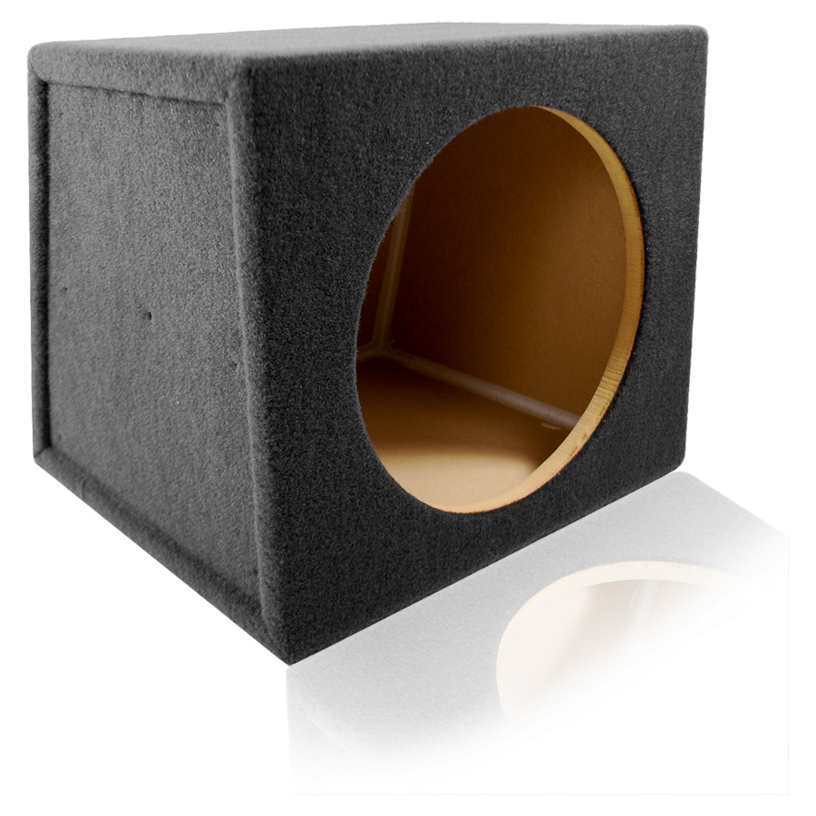 LAB PreFab™ 1.20 ft^3 Sealed Hatchback (Slanted Back) MDF Enclosure Box ...