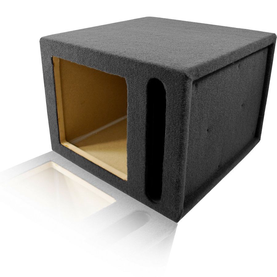 LAB PreFab™ 0.88 ft^3 Ported MDF Enclosure Box for Single 10" Kicker ...