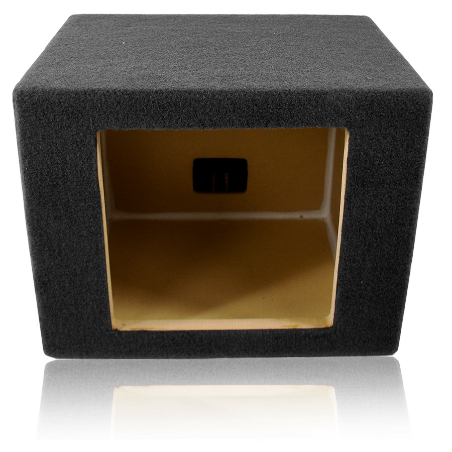 LAB PreFab™ 0.87 ft^3 Sealed MDF Enclosure Box for Single 10" Kicker ...