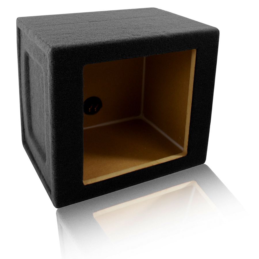 LAB PreFab™ 1.00 ft^3 Sealed MDF Enclosure Box for Single 12" Kicker ...