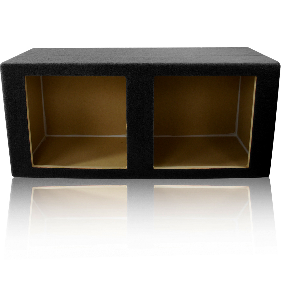 LAB PreFab™ 3.76 ft^3 Sealed MDF Enclosure Box for Dual 15" Kicker ...