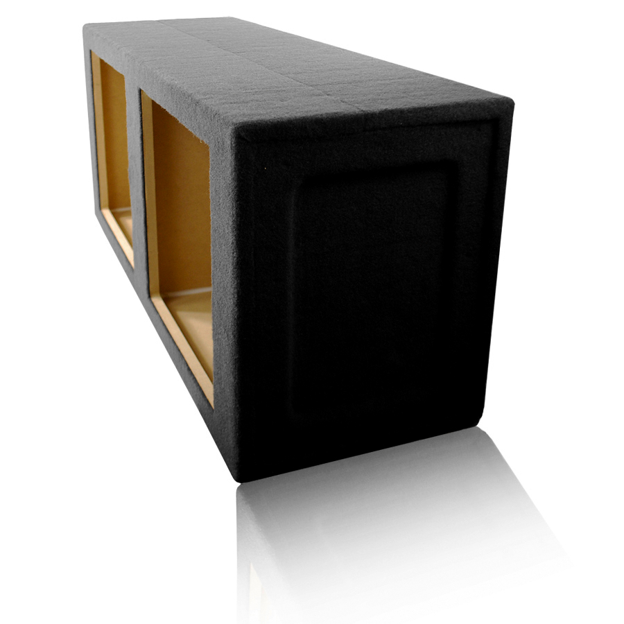 LAB PreFab™ 3.76 ft^3 Sealed MDF Enclosure Box for Dual 15" Kicker ...