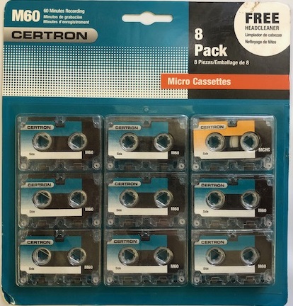 Cassette Recorder Sony MC60 Dictation Cassettes 3-Pack - Micro Cassette ...