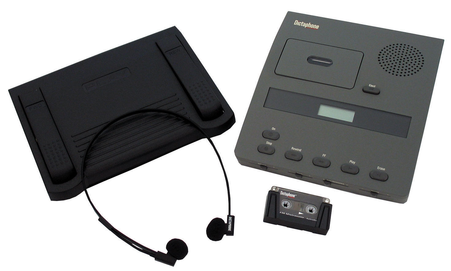 Dictaphone 1742 mini cassette transcriber