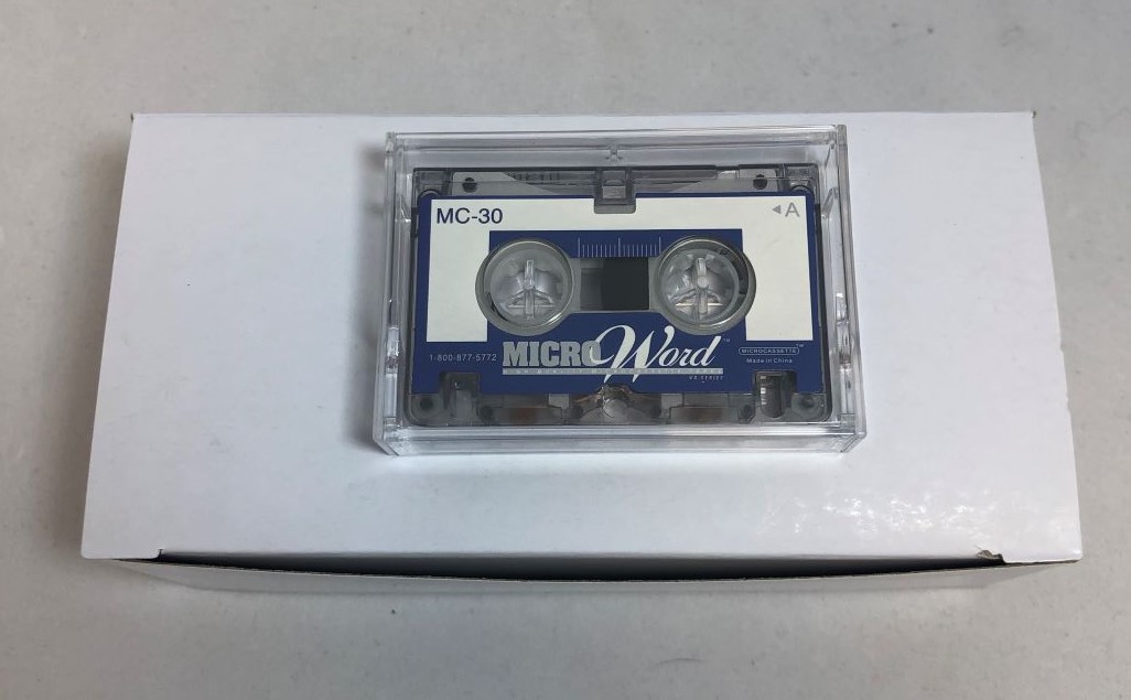 Micro Word MC30 Microcassette Tapes